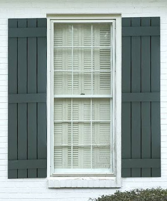 WOODEN SHUTTERS / WOOD SHUTTERS / HOUSE SHUTTERS: BOARD AND BATTEN ...